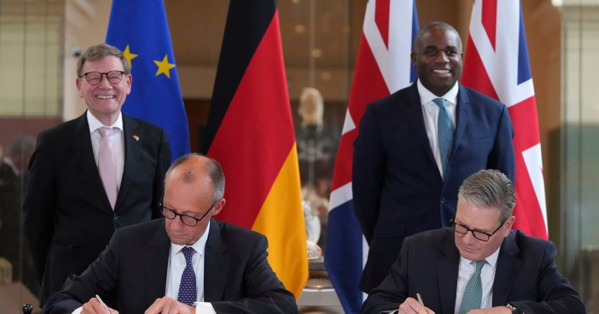 Verenigd Koninkrijk en Duitsland ondertekenen eerste bilaterale verdrag ...